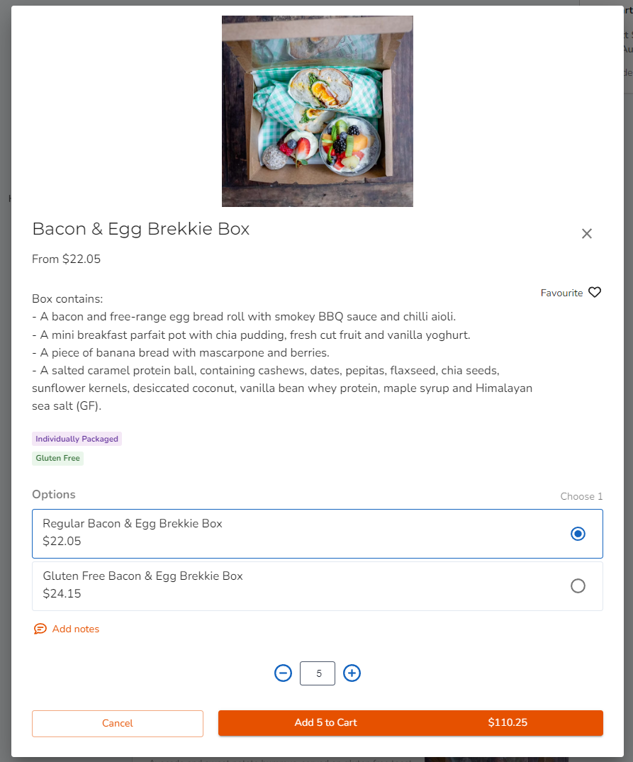 How to place a catering order