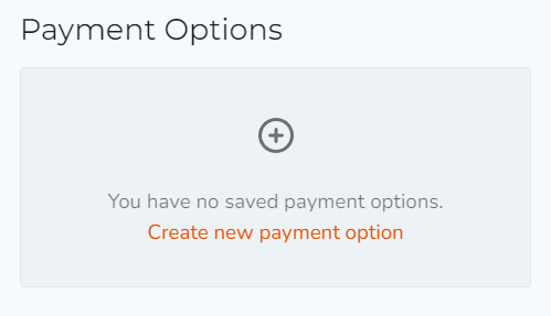 Create an invoice payment option